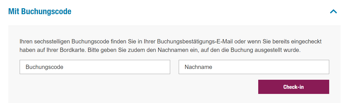 Eurowings Online-Check-in - so gehts - Jetzt online einchecken